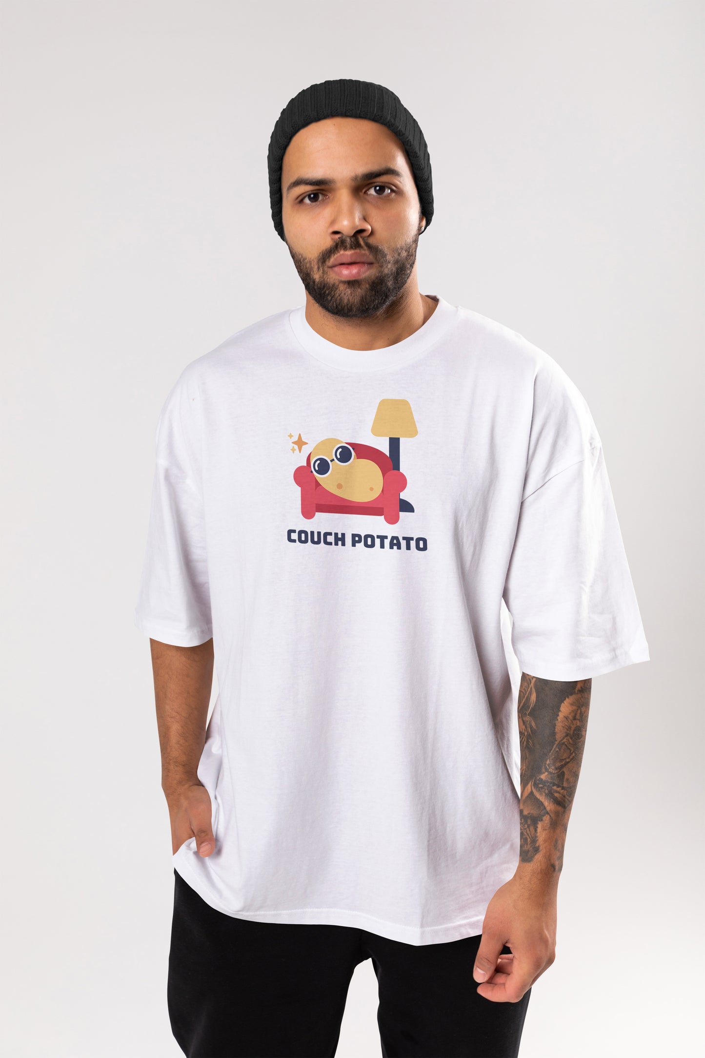Couch Potato | Oversized T-shirt – OFFBEAT OUTFITS