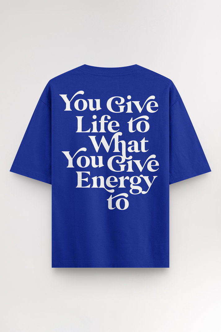 Energy | Oversized T-shirt – OFFBEAT OUTFITS