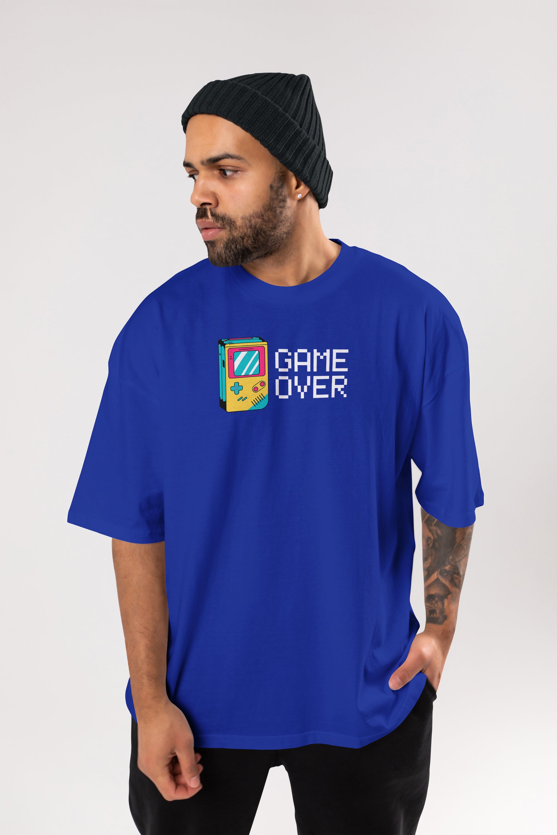 Game over | Oversized T-shirt – OFFBEAT OUTFITS