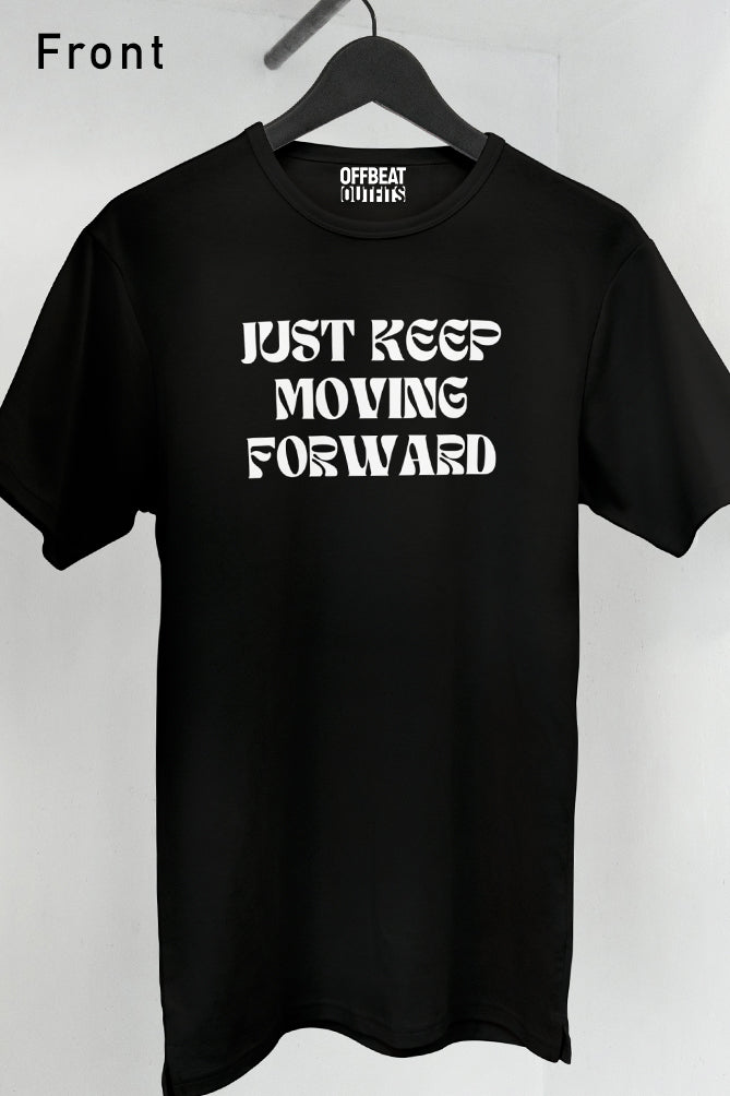 Just keep moving forward | Oversized T-shirt – OFFBEAT OUTFITS