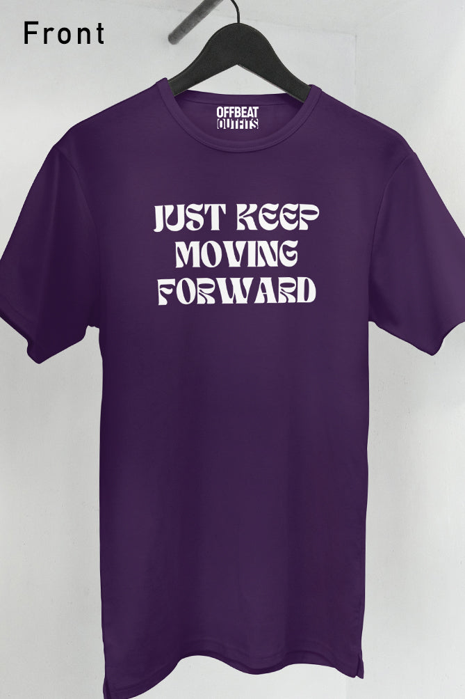Just keep moving forward | Oversized T-shirt – OFFBEAT OUTFITS